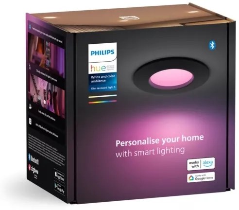 Philips - LED RGBW Stmívatelné koupelnové svítidlo Hue SLIM LED/8,3W/230V IP44