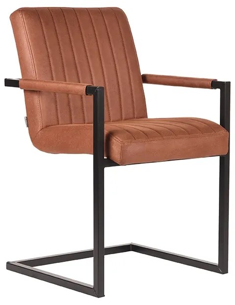 LABEL51 jídelní židle MILO koňak Color: Cognac UK-30.208