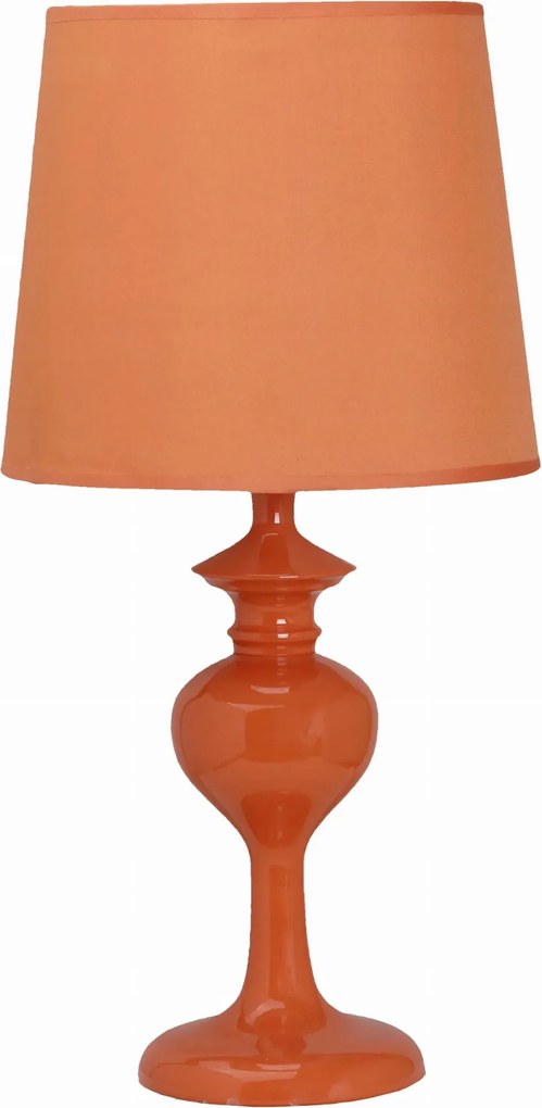 Candellux Stolní lampa Berkane E14 40W Oranžová