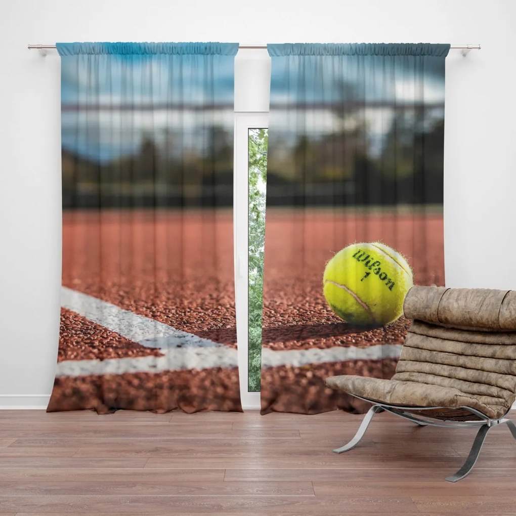 Sablio Závěs Tennis: 2ks 140x250cm