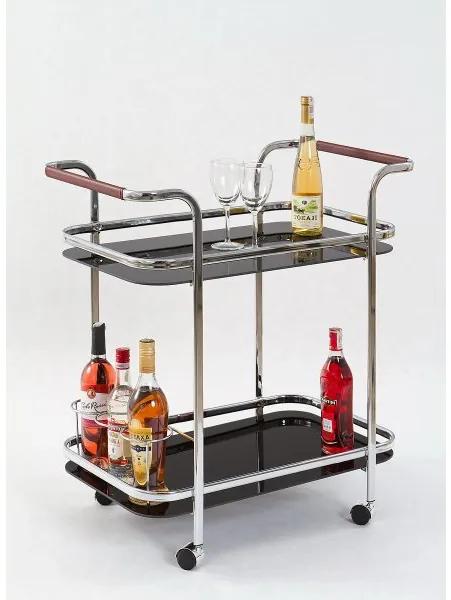 ImportWorld barový stolek Simón (Barva: Černá)