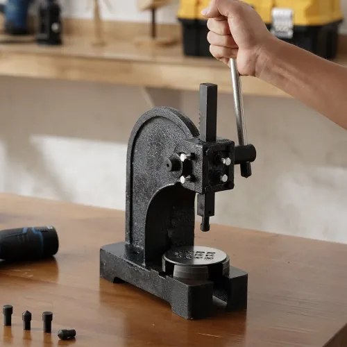 Vřetenový lis, 0,5 tunový ruční vřetenový lis, 11,7 cm