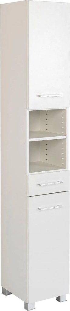 XXXLutz VYSOKÁ SKŘÍŇ, bílá, bílá, 30/180/35 cm Held - Online Only koupelnové skříňky - 000307017507