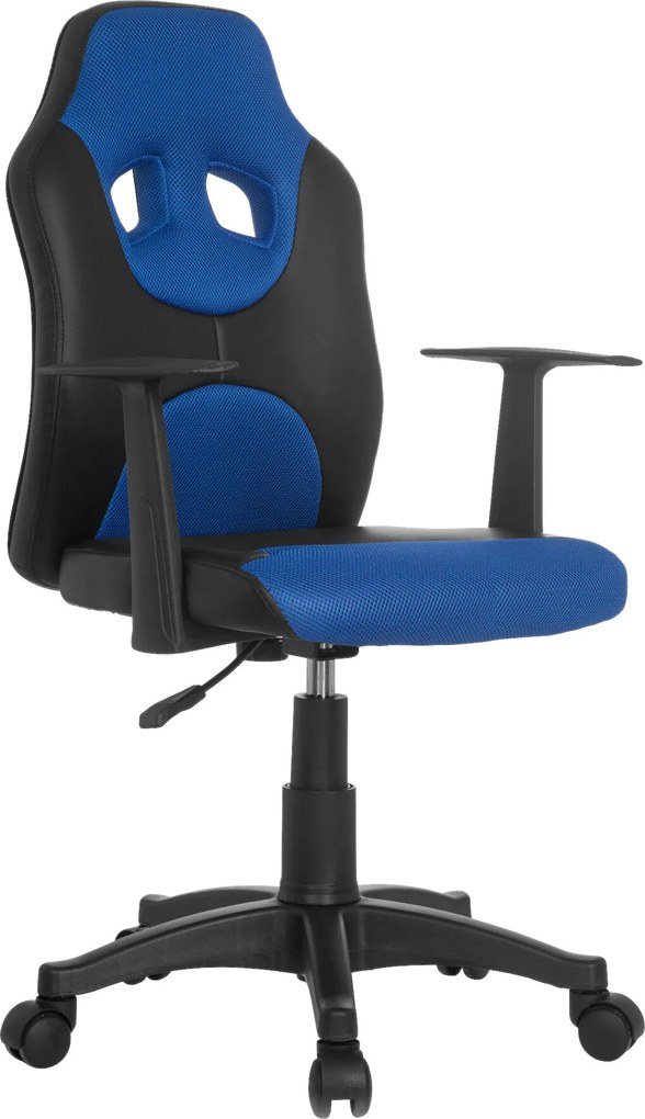 XXXLutz OTOČNÁ ŽIDLE PRO MLÁDEŽ, modrá, černá MID.YOU - Online Only psací stoly & židle - 001918001002