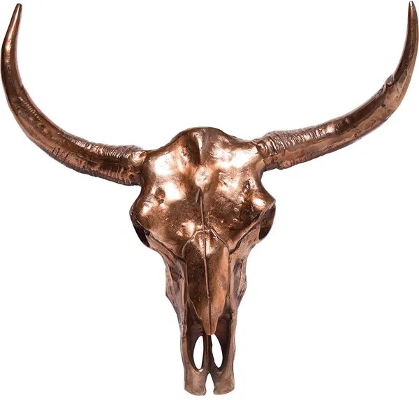 Dekorativní paroží Skull Copper Big