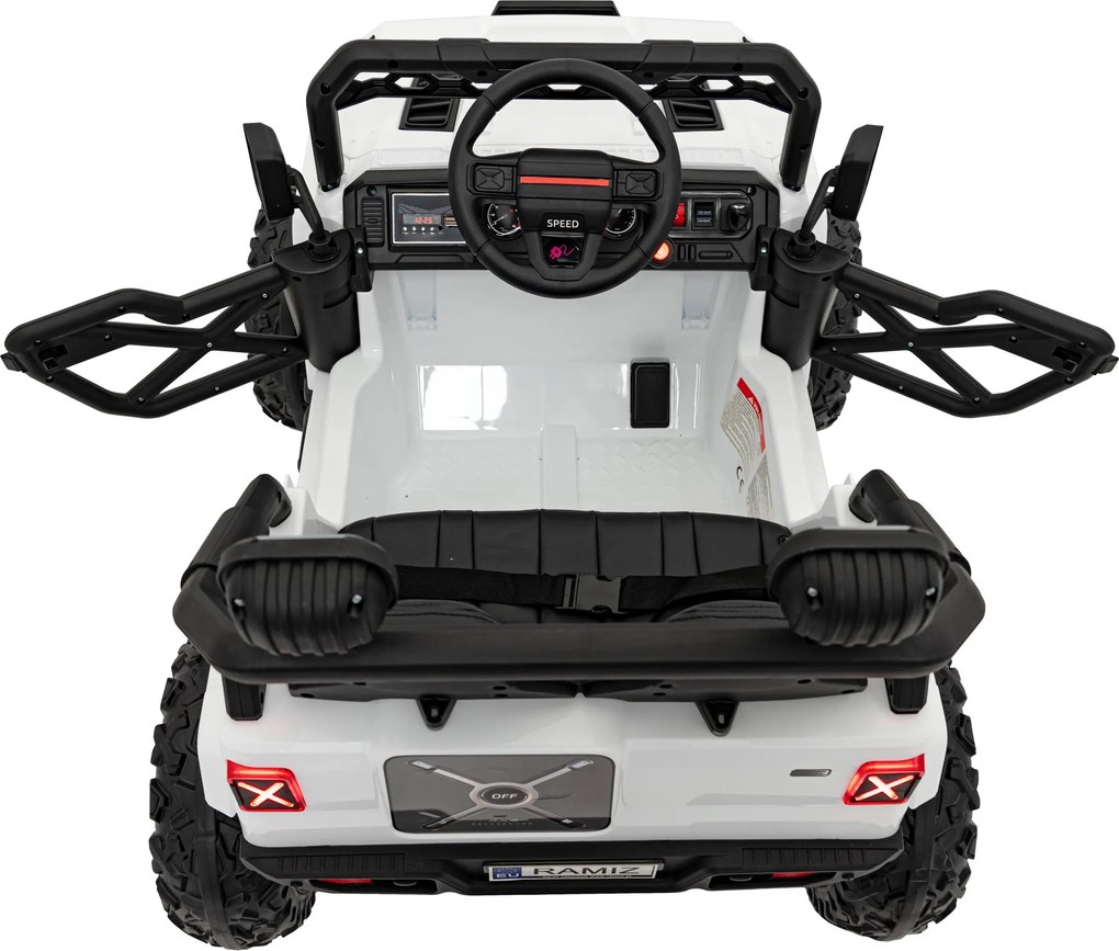 Ramiz Dětské elektrické auto OFF ROAD Speed Bílé
