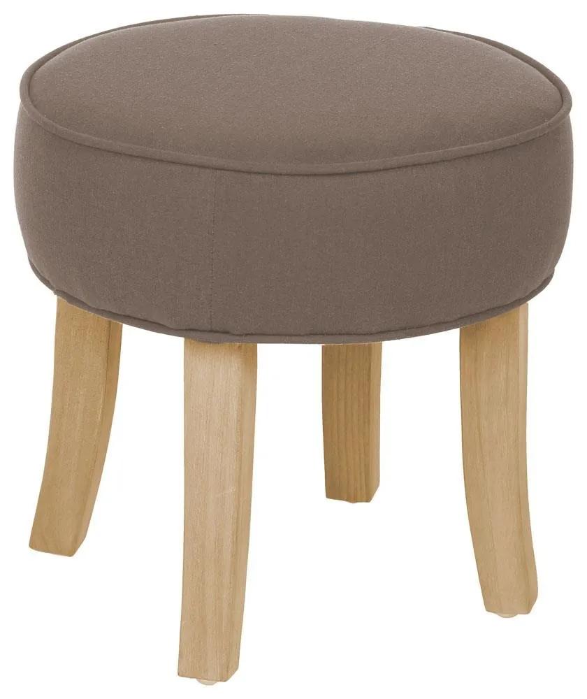 LINEN TAUPE ADRIEL STOOL