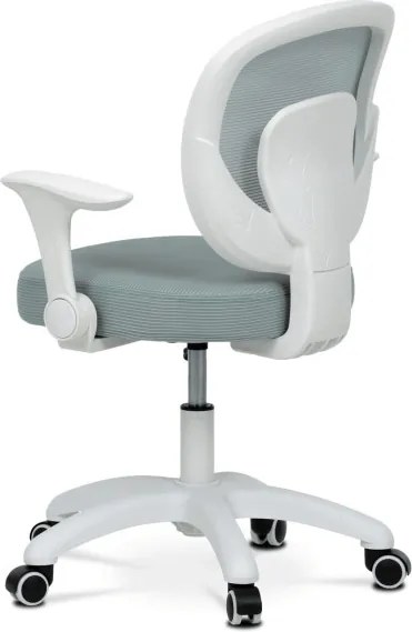Dětská otočná židle zelená KA-K1062 GRN