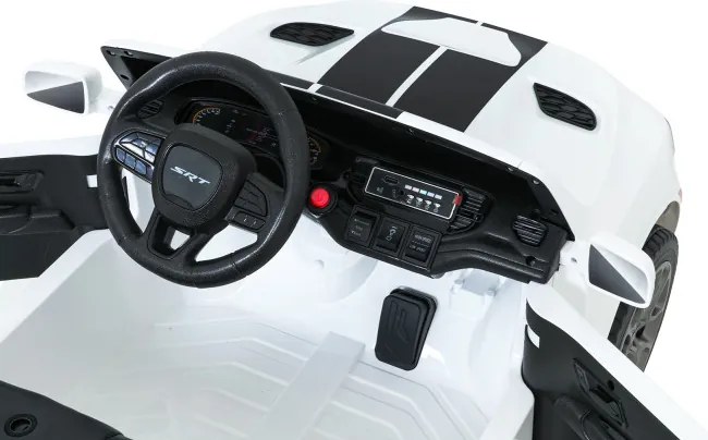 Elektrické autíčko Dodge Durango bílé