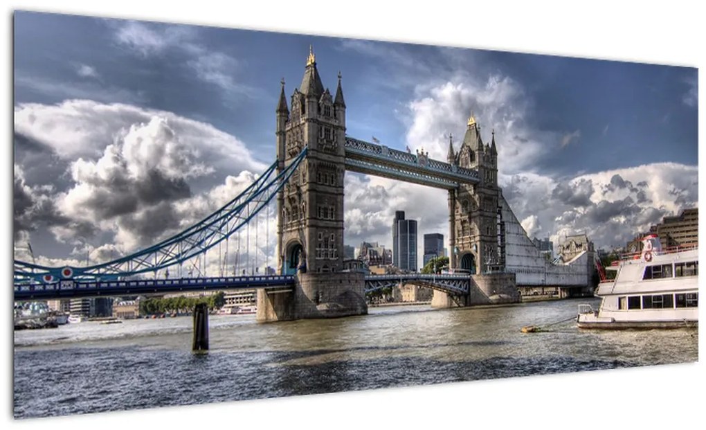 Tower Bridge - moderní obrazy (100x40cm)