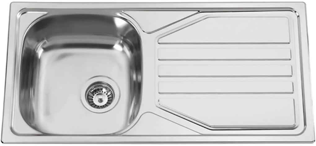 Nerezový dřez Sinks OKIO 860 V 0,5mm leštěný