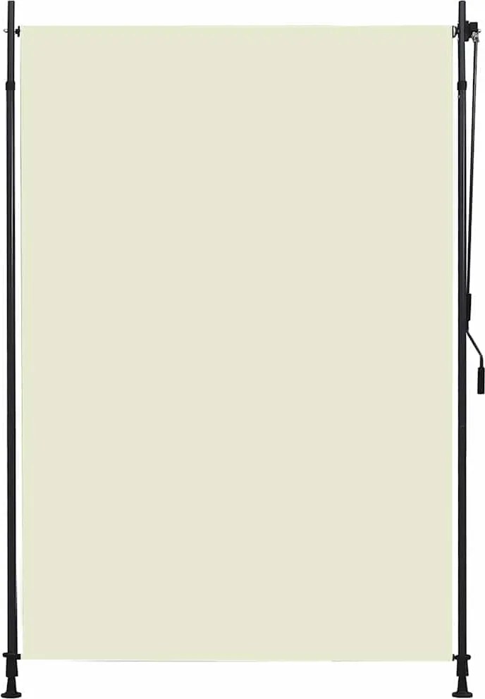 Venkovní roleta 150 x 270 cm krémová 145941