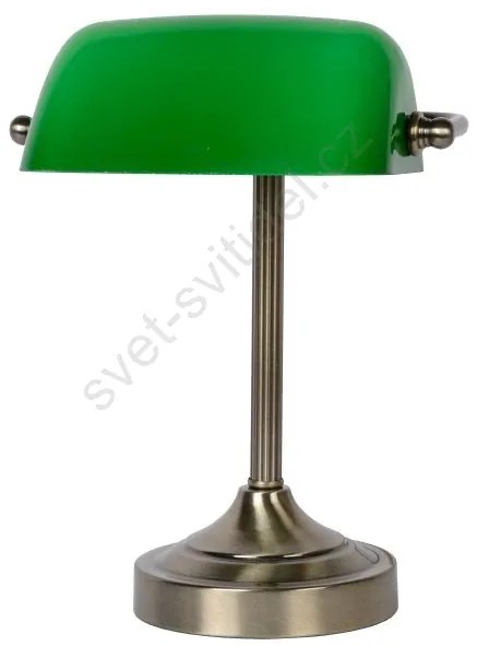 Lucide Lucide 17504/01/03 - Stolní lampa BANKER 1xE14/ESL 11W/230V LC0061