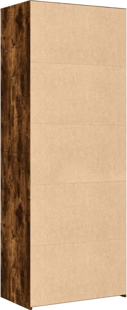 Skříň highboard kouřový dub 70 x 41 x 185 cm kompozitní dřevo 3281691