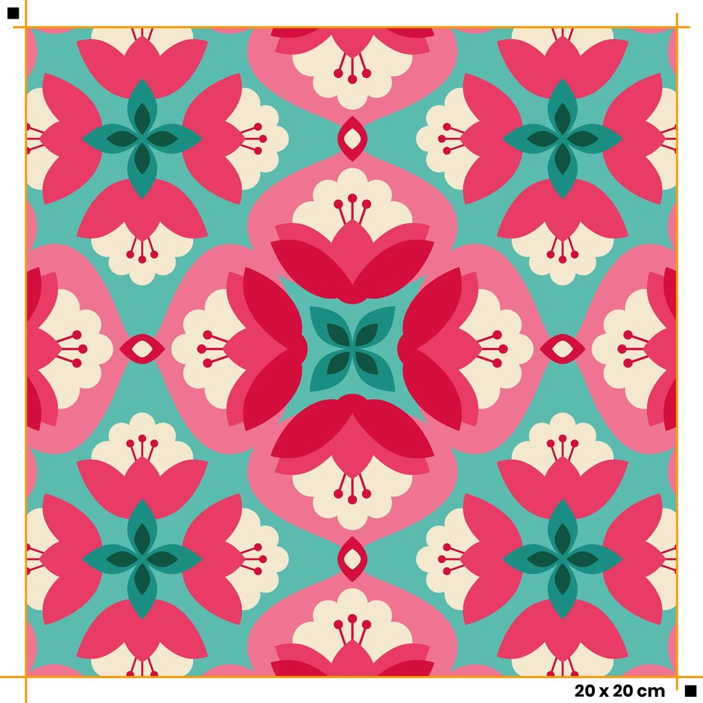 Malvis Tapeta květinový vzor Vel. (šířka x výška): 504 x 310 cm