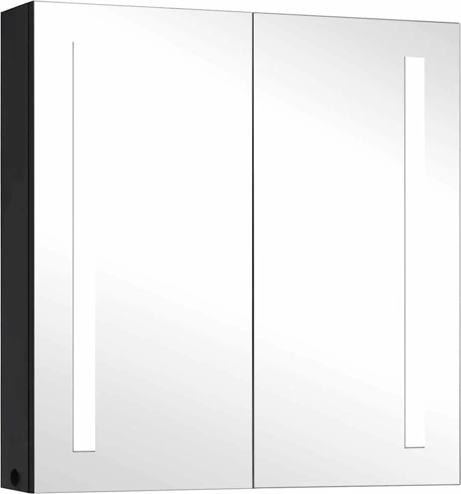 LED koupelnová skříňka se zrcadlem 62 x 14 x 60 cm 325542