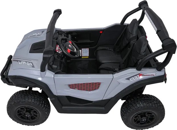Elektrické autíčko Buggy Gravity 4x4 šedé