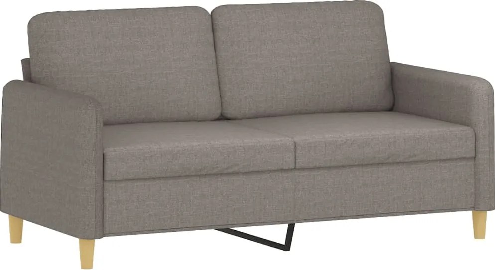 3dílná sedací souprava s poduškami taupe textil 3202101