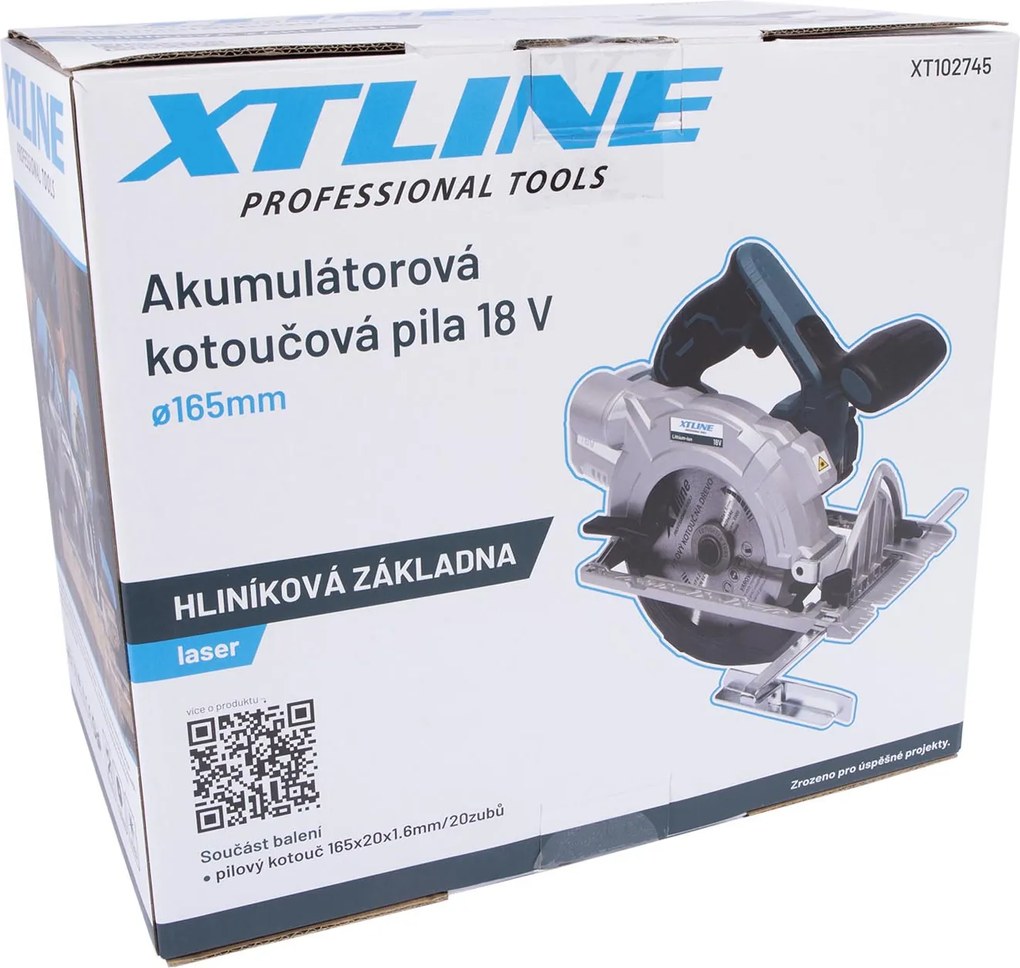 Aku okružní pila XTline XT102745