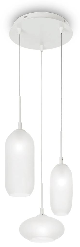 Závěsné svítidlo Ideal lux 172996 YOGA SP3 BIANCO 3xG9 40W bílá Závěsná svítidla
