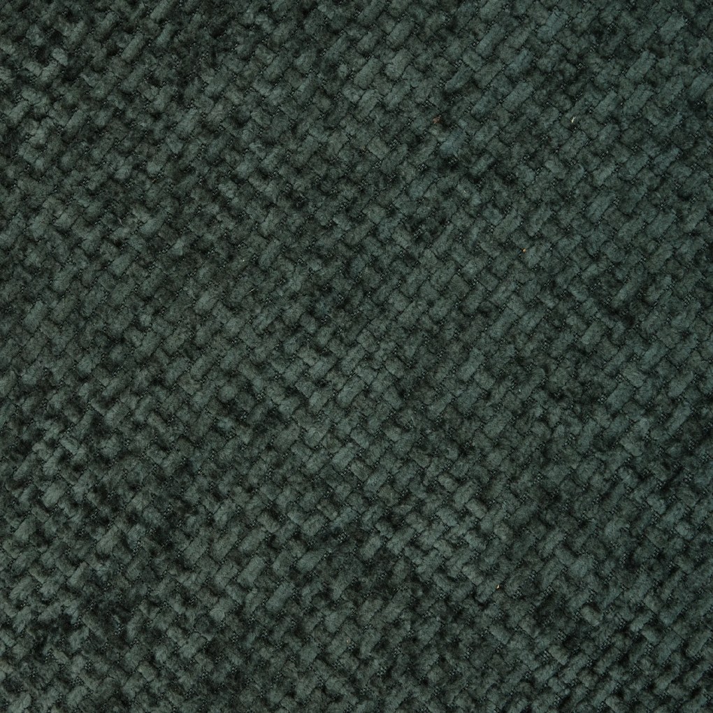 Stohovatelná stolička VELVY, čalouněná, 38 x 38 x 46 cm - zelený
