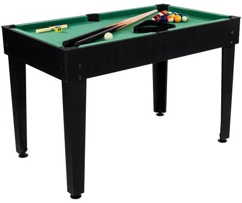 26502 GAMESPLANET® Multifunkční herní stůl 15 v 1 - černý