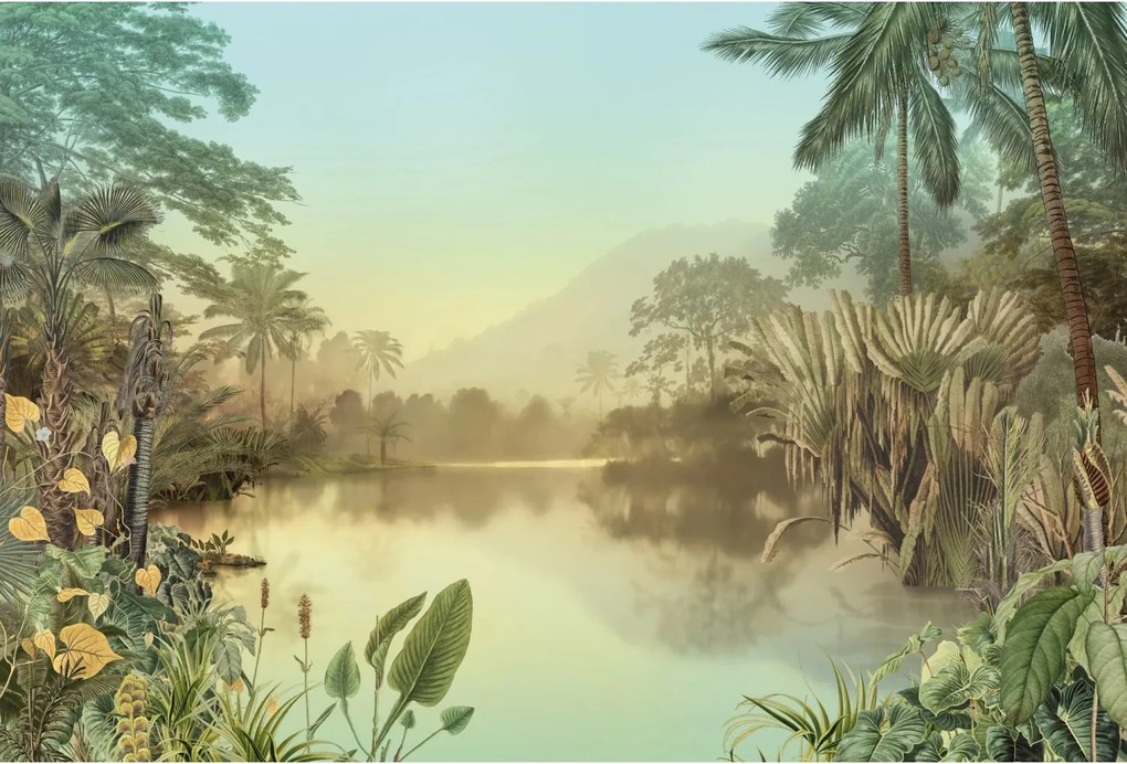 Komar Vliesová fototapeta Lac Tropical 400 x 270 cm