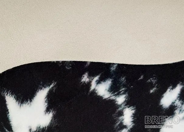 Breno Kusový koberec ETOSHA 4114 Black, 150x200 cm, Vícebarevné