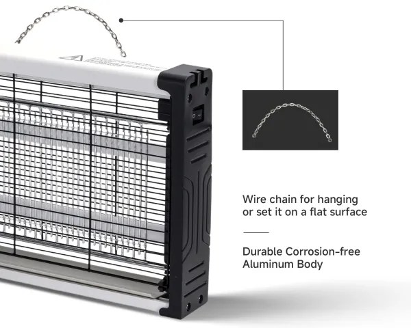 Brilagi - LED Elektrický lapač hmyzu UV 2xLED/4W/230V 50 m2