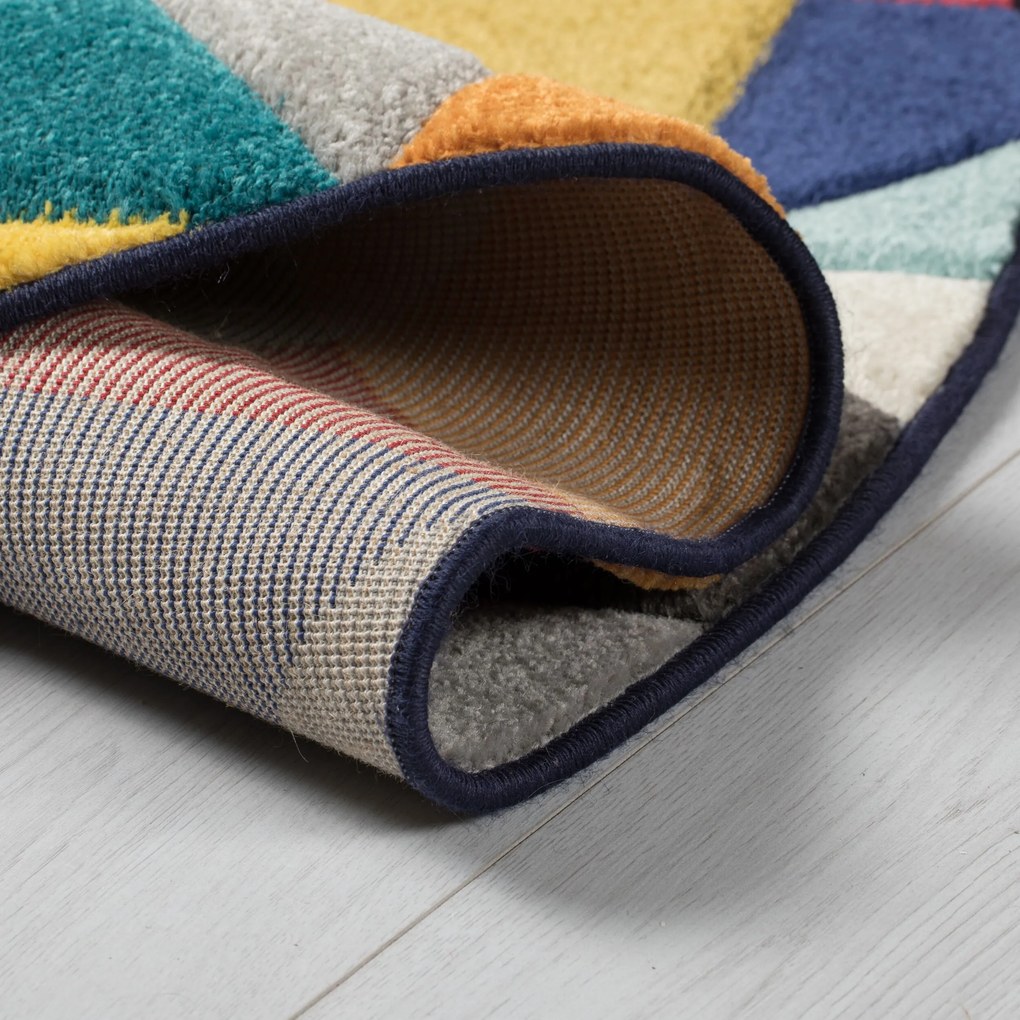 Flair Rugs, Kusový koberec Spectrum Rhumba Multi, 80x150, vícebarevná, ložnice