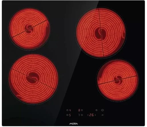 Mora sklokeramická vestavná deska VDS 63 C