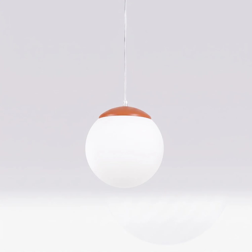 Sollux Lighting Závěsné svítidlo UGO 20 okrově červené