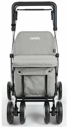 Carlett Senior Assist nákupní taška na kolečkách 38 l, světle šedá