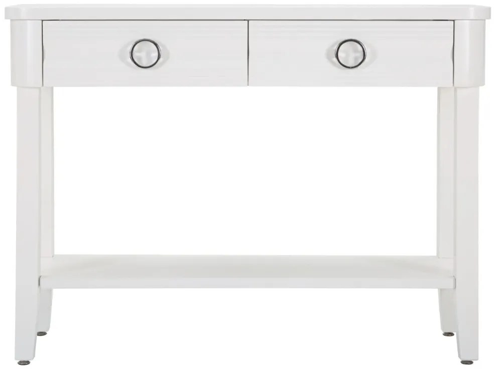 Designová konzole Hahnunah 110 cm bílá