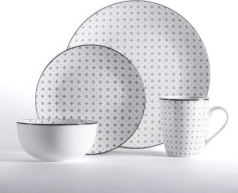 Porcelánová jídelní souprava LISBON 16 ks