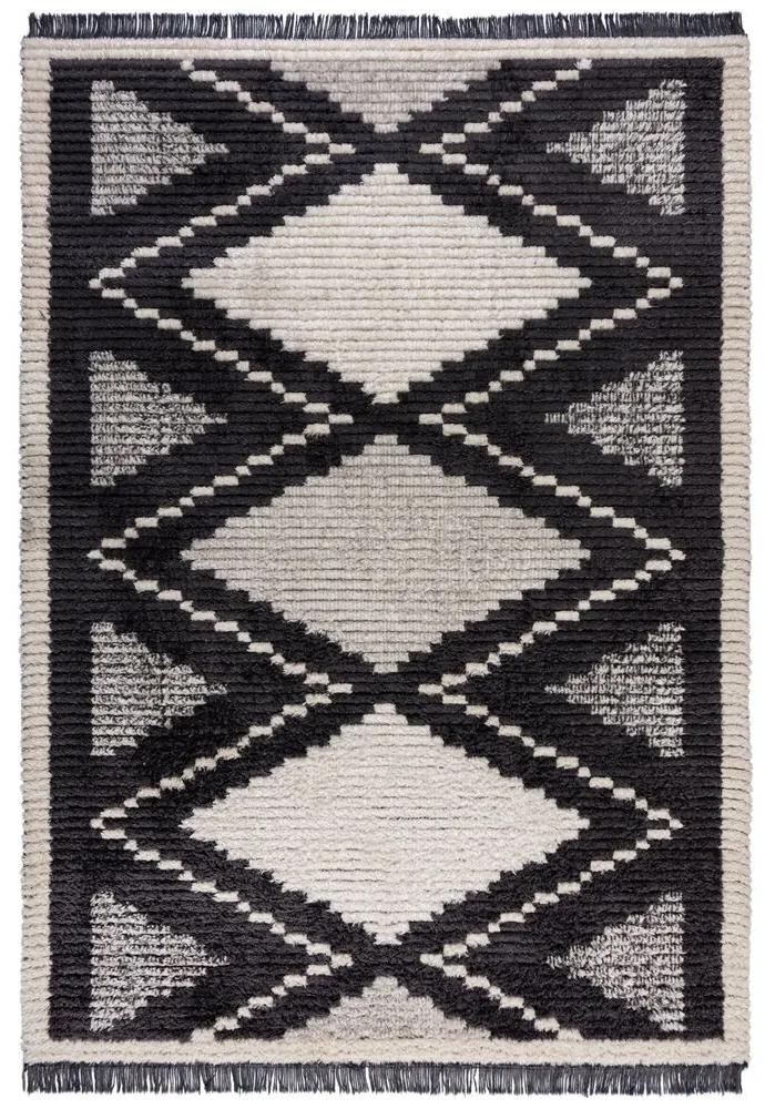 Flair Rugs koberce Kusový koberec Domino Zaid Berber Monochrome - 160x230 cm