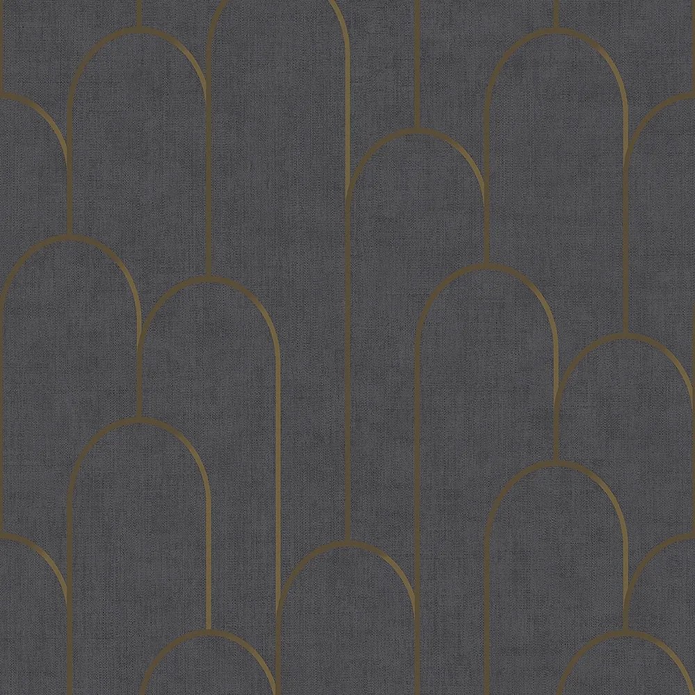Vavex Geometrická vliesová tapeta Art Deco MO22833, Geometry, Vavex rozměry 0,53 x 10,05 m