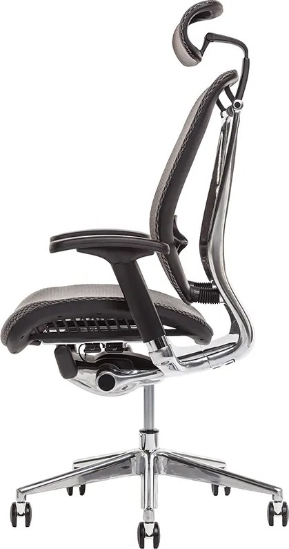 Office Pro Kancelářská ergonomická židle Office Pro LACERTA — více barev, nosnost 150 kg Černá