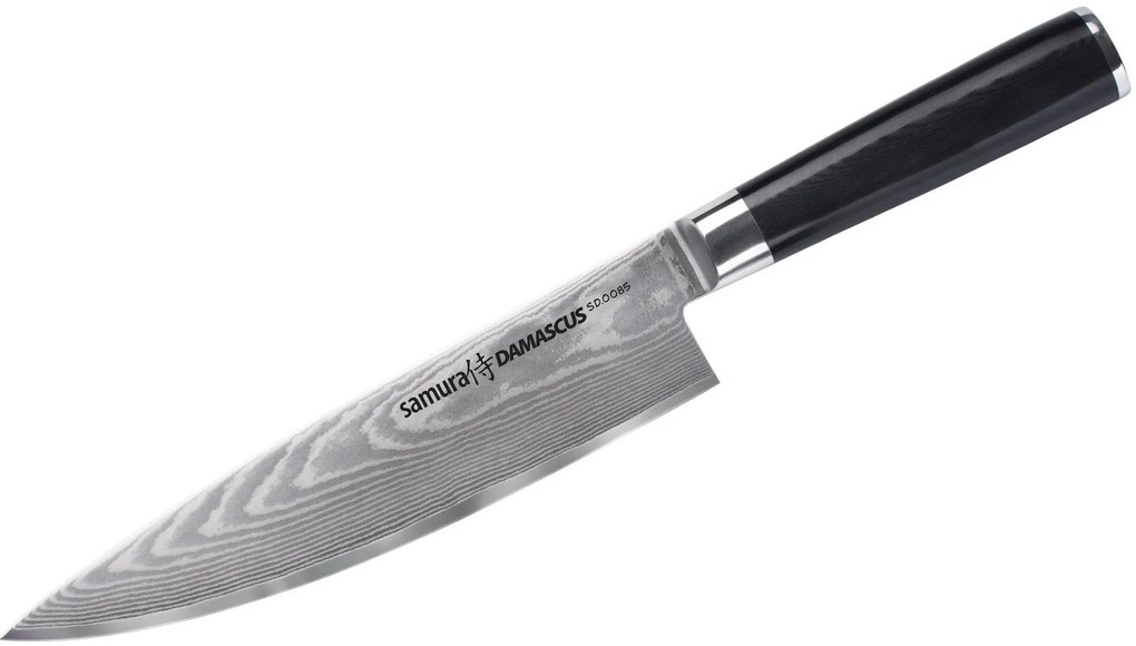 Kuchyňský nůž samura damascus šéfkuchařský nůž 20 cm