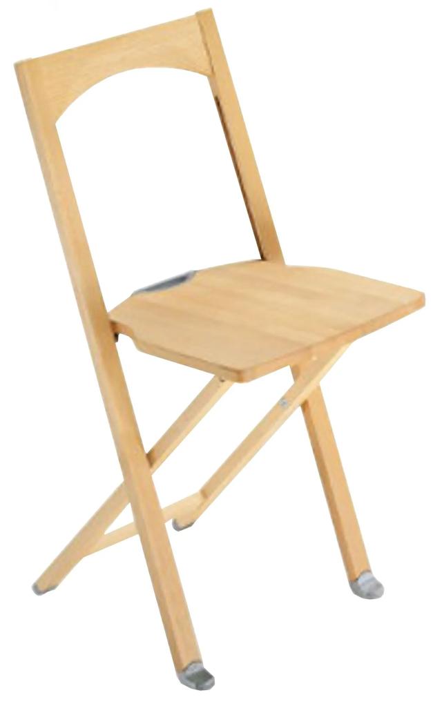 CONNUBIA (CALLIGARIS) - Dřevěná skládací židle OLIVIA | BIANO