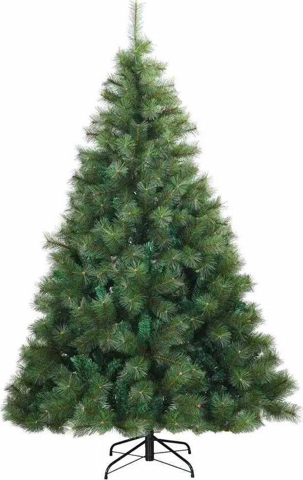 Umělý vánoční stromeček s stojanem Zelená 180 cm PE a PVC 3397785