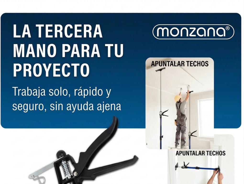 Rozpěra zárubní sada 4 ks modrý 115-290cm