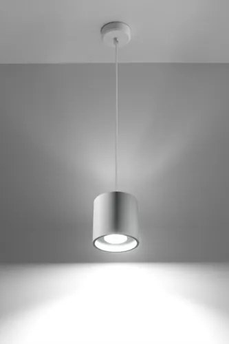 Lustr SOLLUX Orbis 1 GU10 1x40W bez zdroje SL.0053 bílá