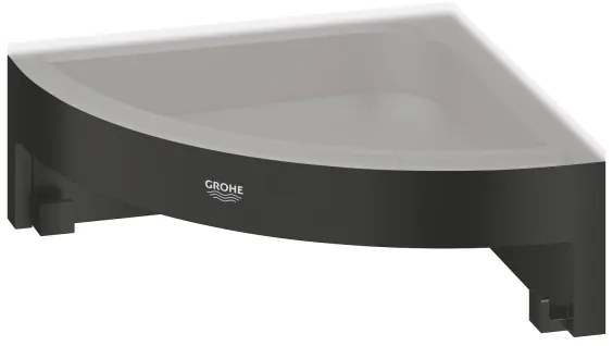 GROHE 411062430 - Rohová sprchová polička ESSENTIALS 250 × 250 mm černá