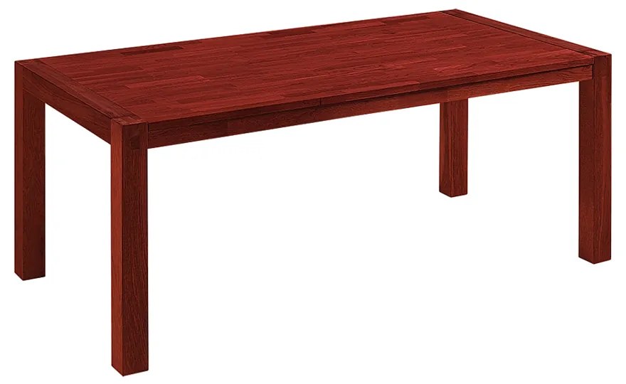 Hnědý dubový jídelní stůl 150 cm - NATURA