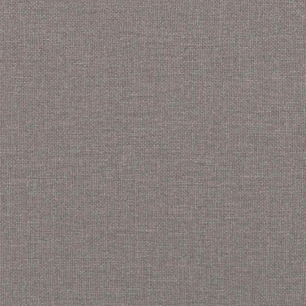 3místná pohovka s polštáři taupe 210 cm textil 3278208