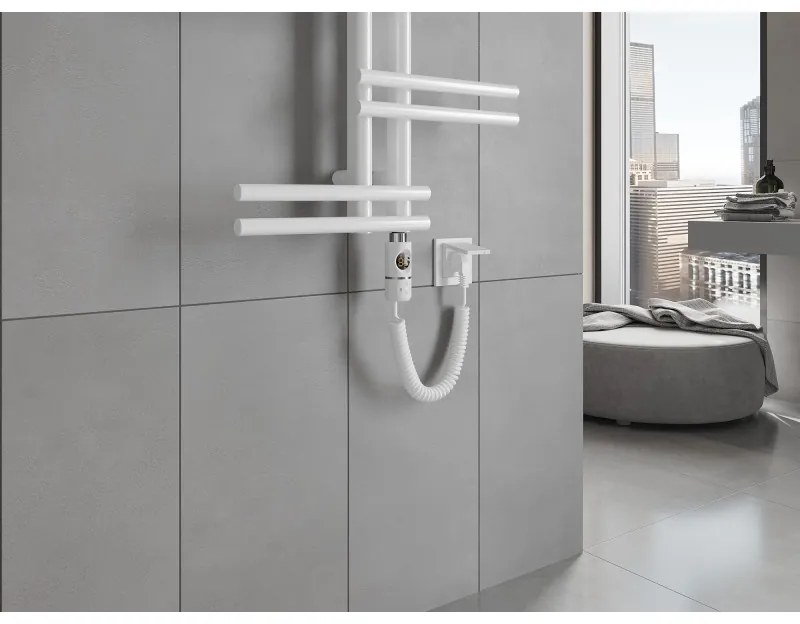 Mexen Jari, elektrické topné těleso 1005 x 550 mm, 300 W, bílá, W115-1005-550-2300-20