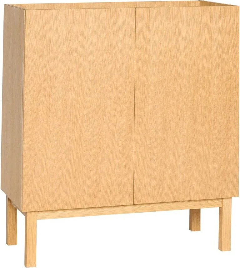 Skříňka v dekoru dubu v přírodní barvě 80x90x40 cm Ark – Hübsch