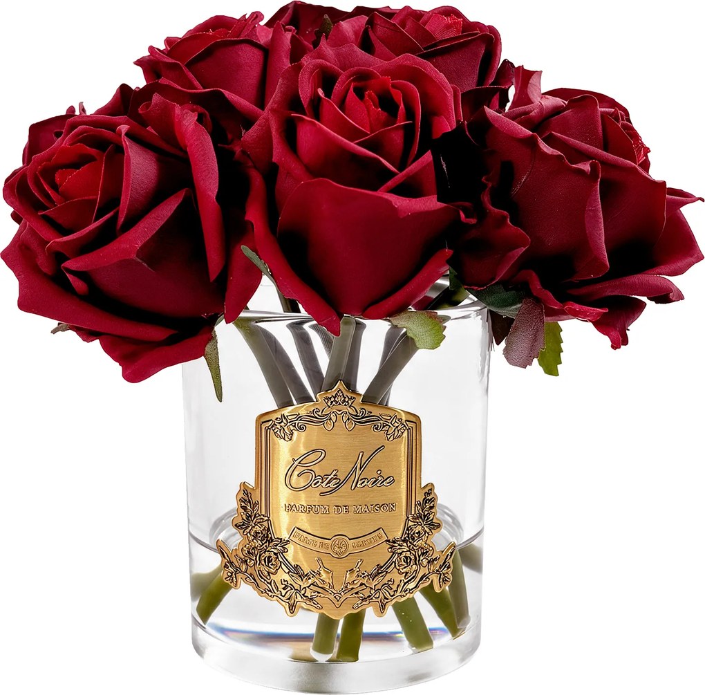 Côte Noire Premium Roses Bouquet kytice parfémovaných růží Carmine Red
