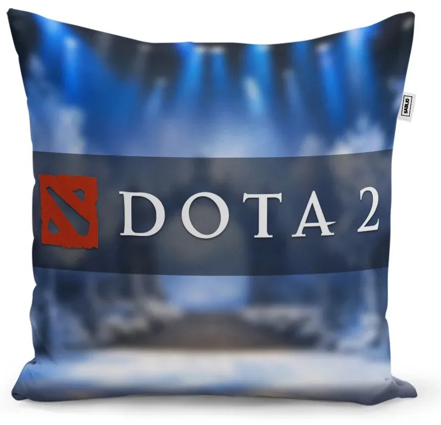 Sablio Polštář DOTA 2 Modrá - 60x60 cm